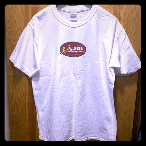 Shirts | Vintage Aol 9s Tee Rare | Poshmark